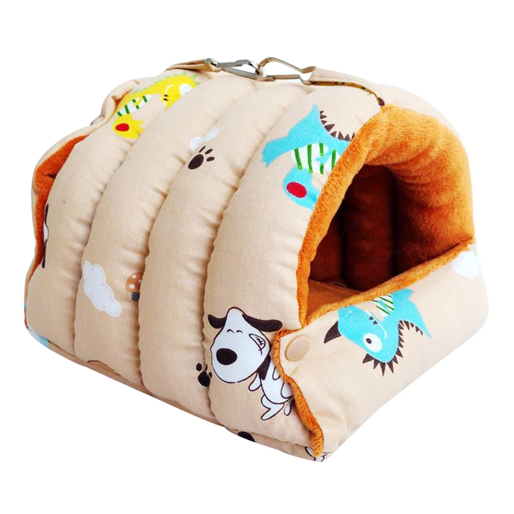 Winter Warm Bird Nest House Parrot Hanging Hammock Velvet Shed Hut ...