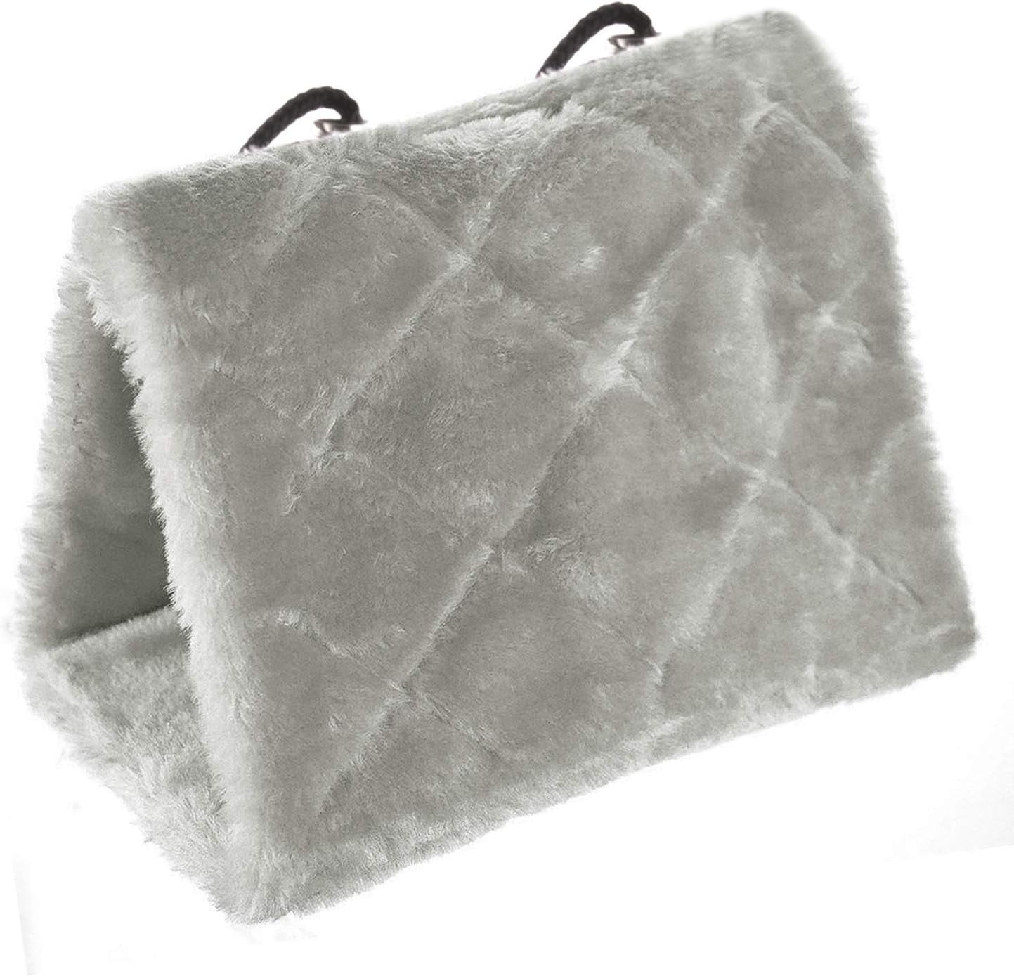 Winter Warm Bird Nest House Shed Hut Hanging Hammock Finch Cage Plush ...