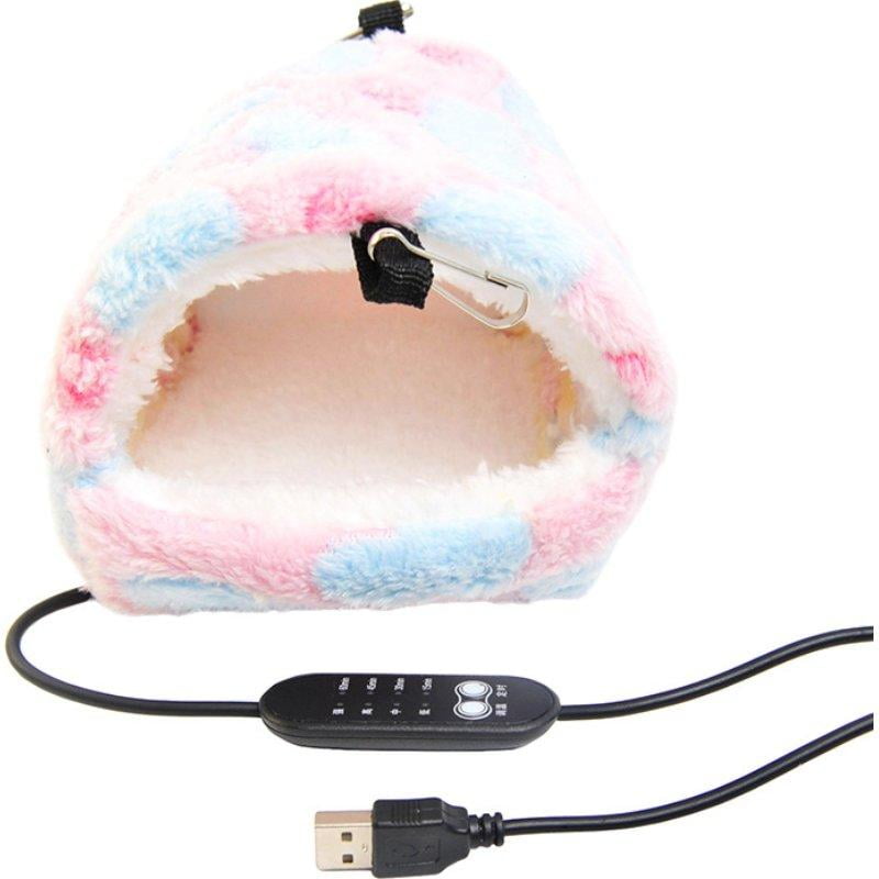 Winter Warm Bird Nest House,USB Heated Bird House for Cage,Adjustable ...