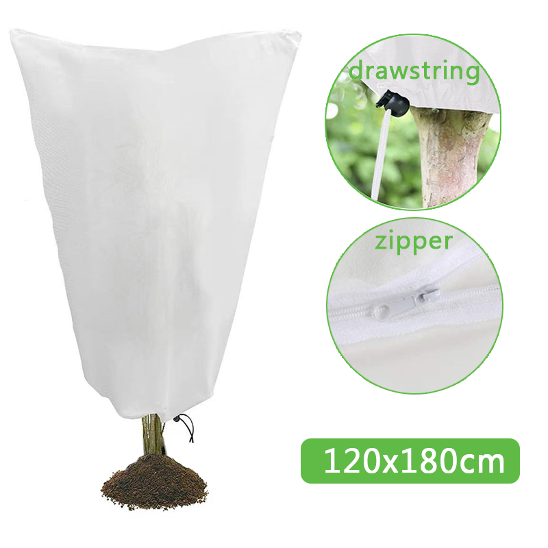 Winter Warm Cover Outdoor Plant Cover Bag Tree Shrub Plant Protecting ...