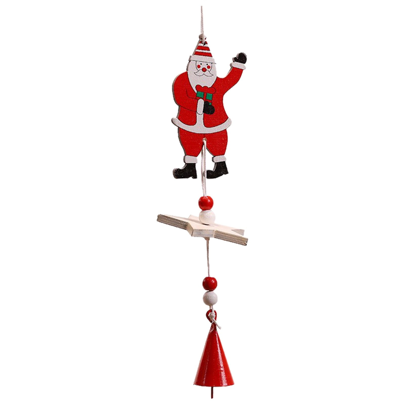 Winter Wind Chime Kit for Kids Wooden Wind Chime Wood Hanging ...