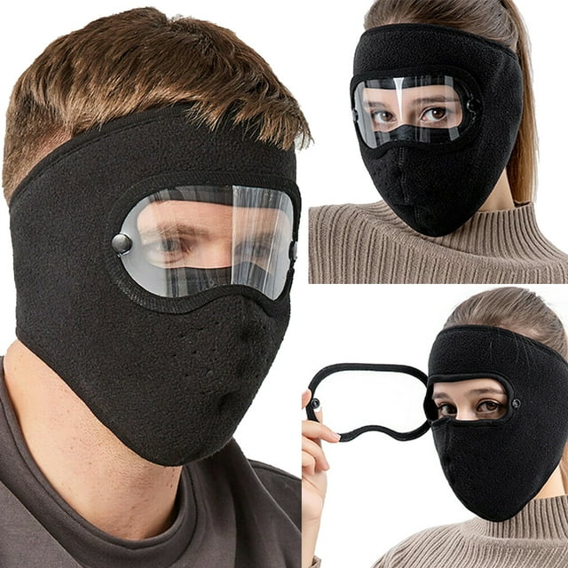 Winter Windproof Anti -Dust Cycling Full Face Mask Ski Breathable Masks ...