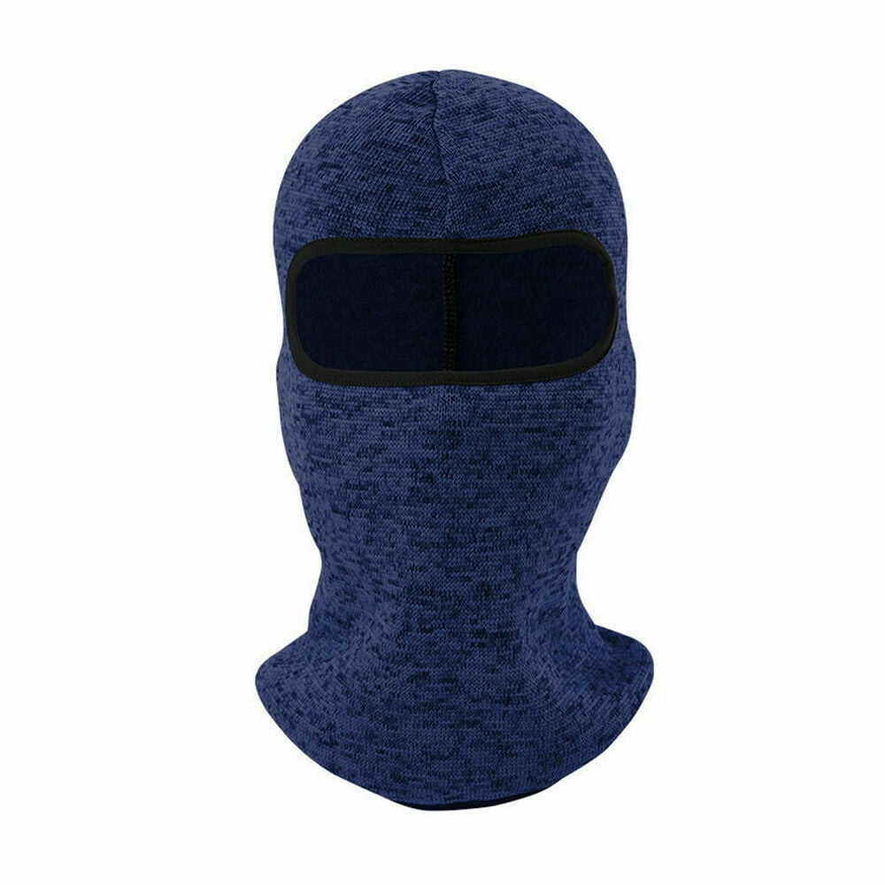 Winter Windproof Fleece Thermal Full Face Motorcycle Ski Mask Balaclava ...