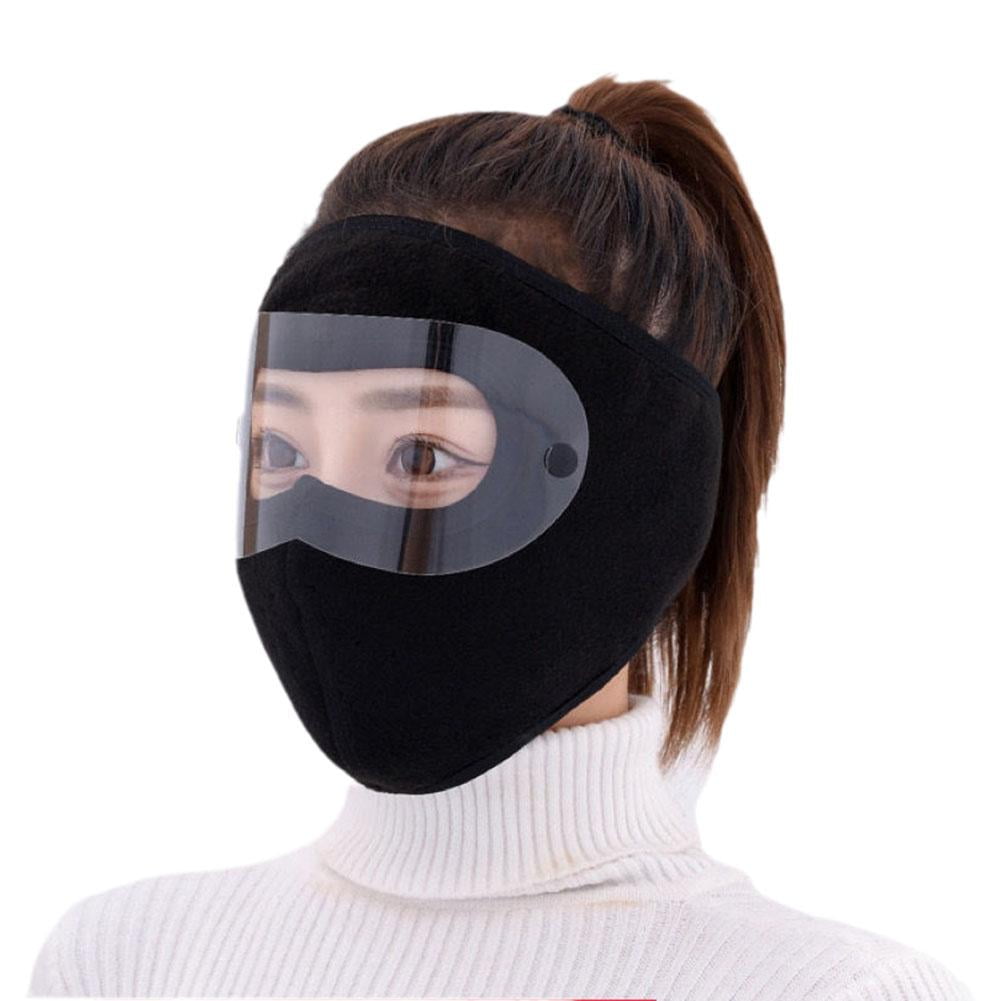 Winter Windproof Ski Mask Warmer Gear Full Face Hood Goggles + G6S9 - Walmart.com