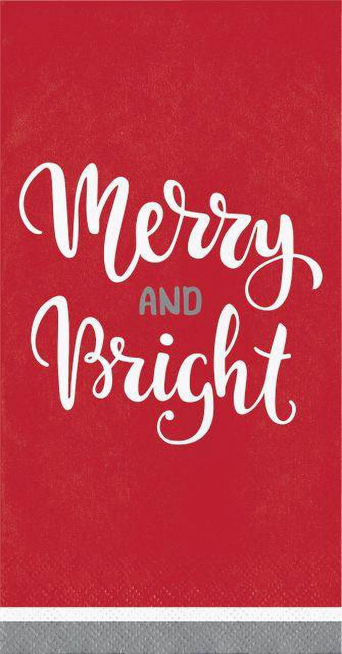 Winter Wonder Guest Paper Dinner Napkins 16 Per Pack - Walmart.com