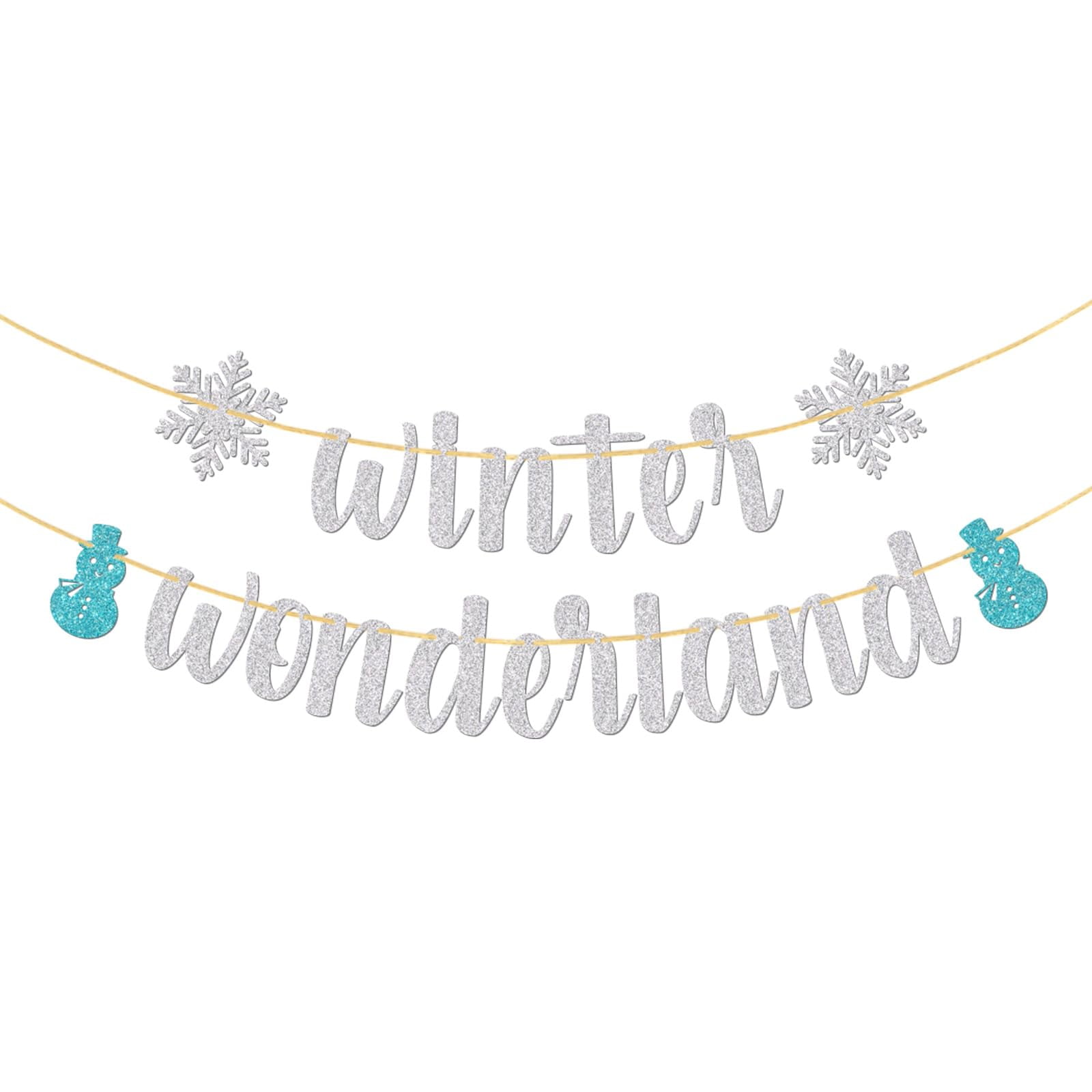 Winter Wonderland Banner/New Year Party/Winter Baby Shower/Welcome ...