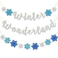 Winter Wonderland Banner, Winter Wonderland Party Decorations, Winter ...