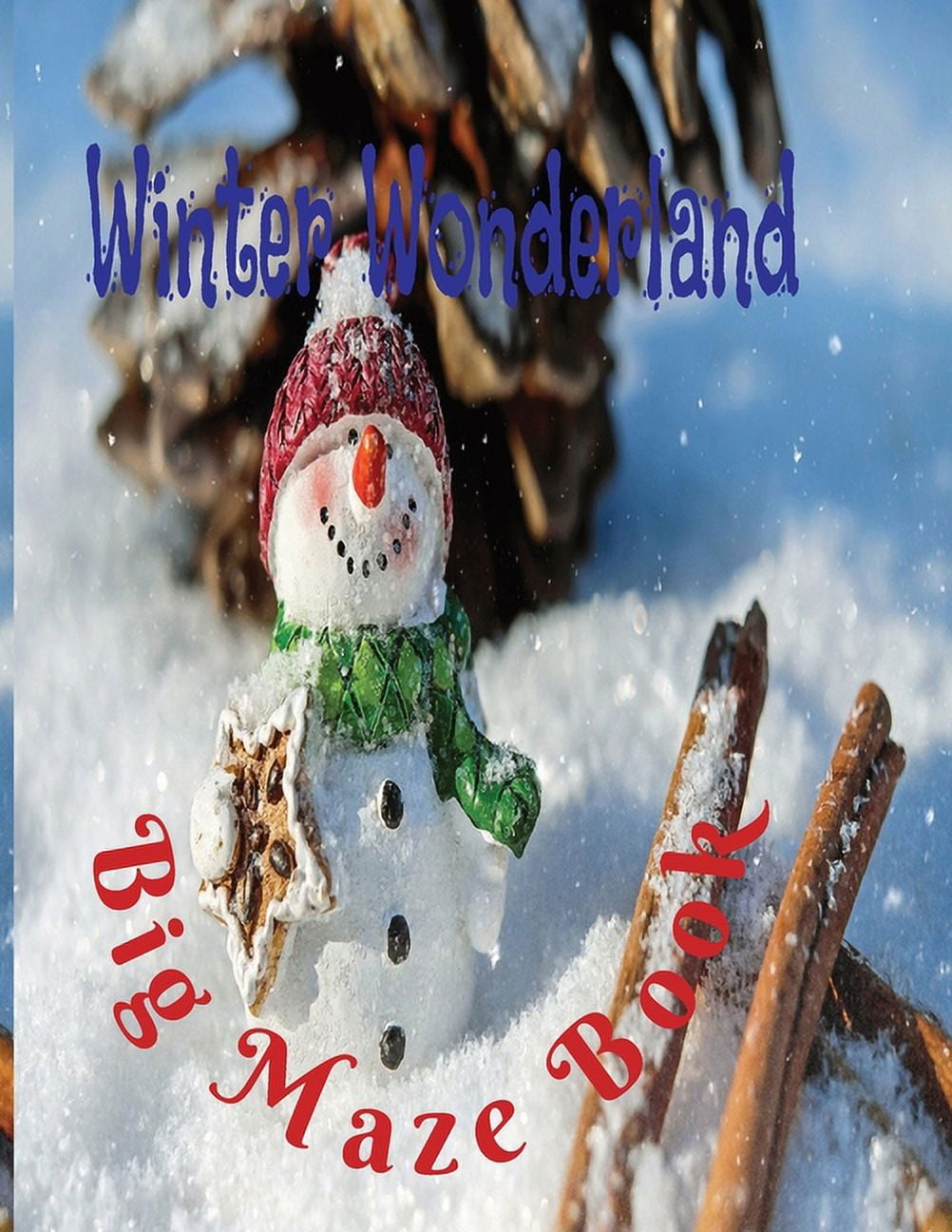 Winter Wonderland Big Maze Book : Ages 5-8 (Paperback) - Walmart.com