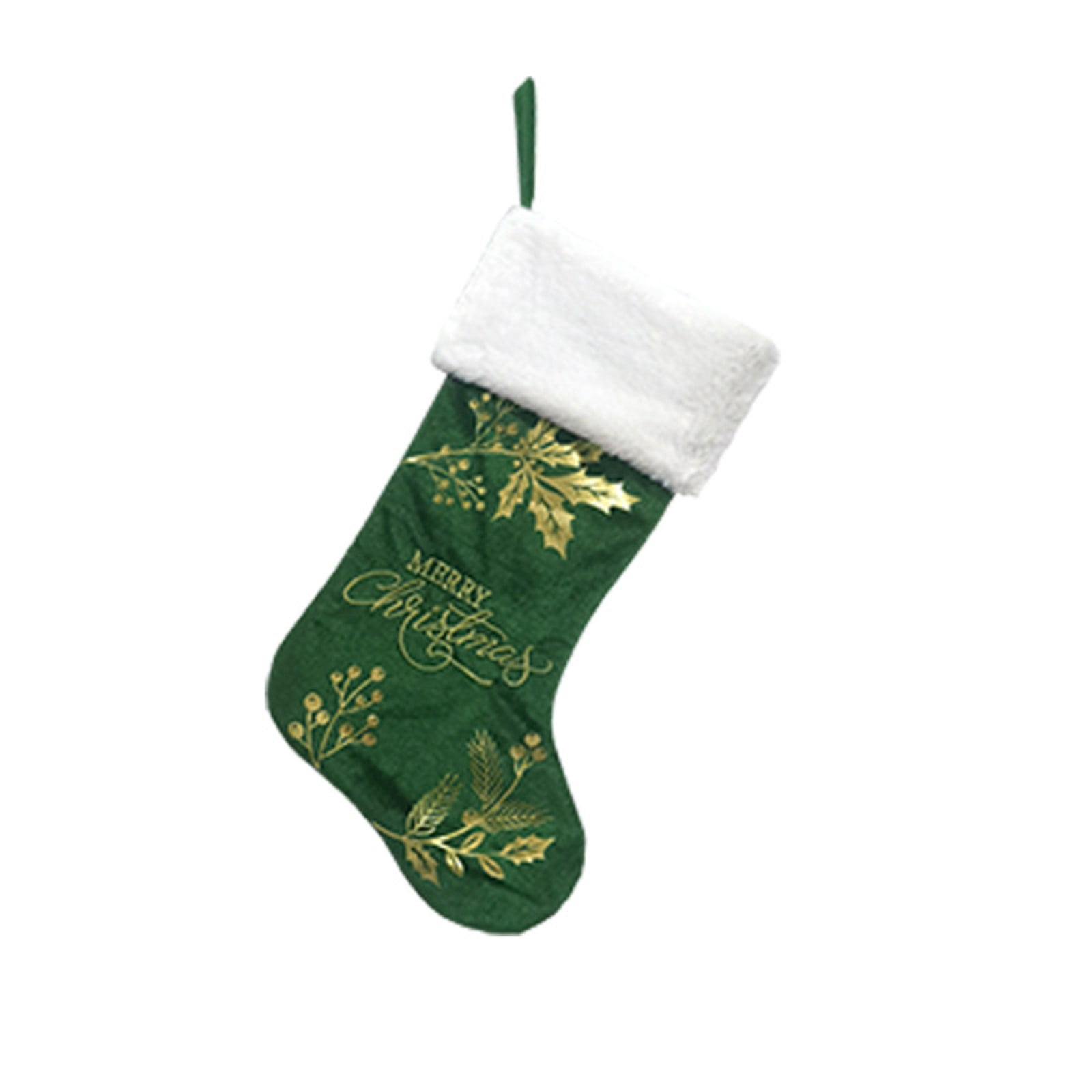 Winter Wonderland Christmas StockingsLuxurious Velvet Stocking with ...