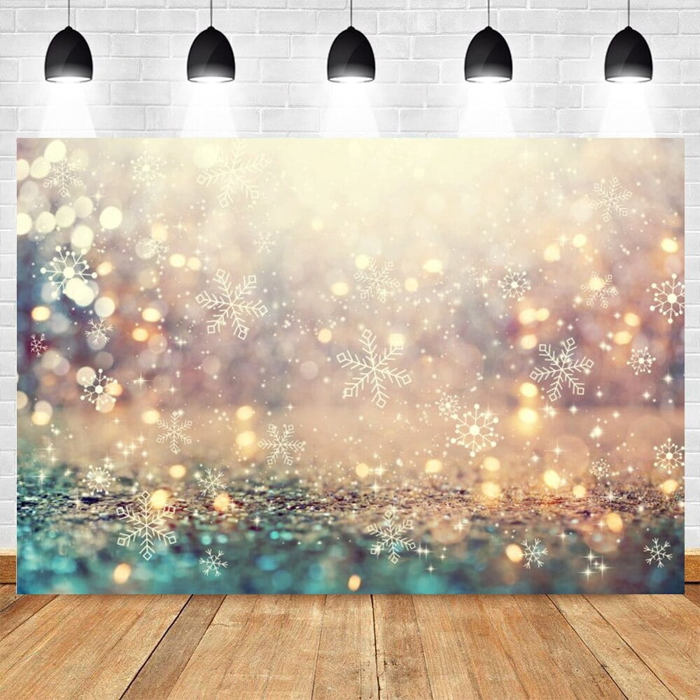 Winter Wonderland Photography Backdrop Christmas Glitter Bokeh ...