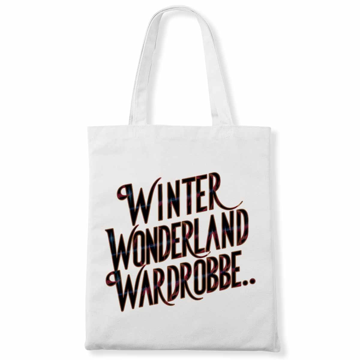 Winter Wonderland Wardrobe. Bible Verse Christian Canvas Bag 3Pcs ...