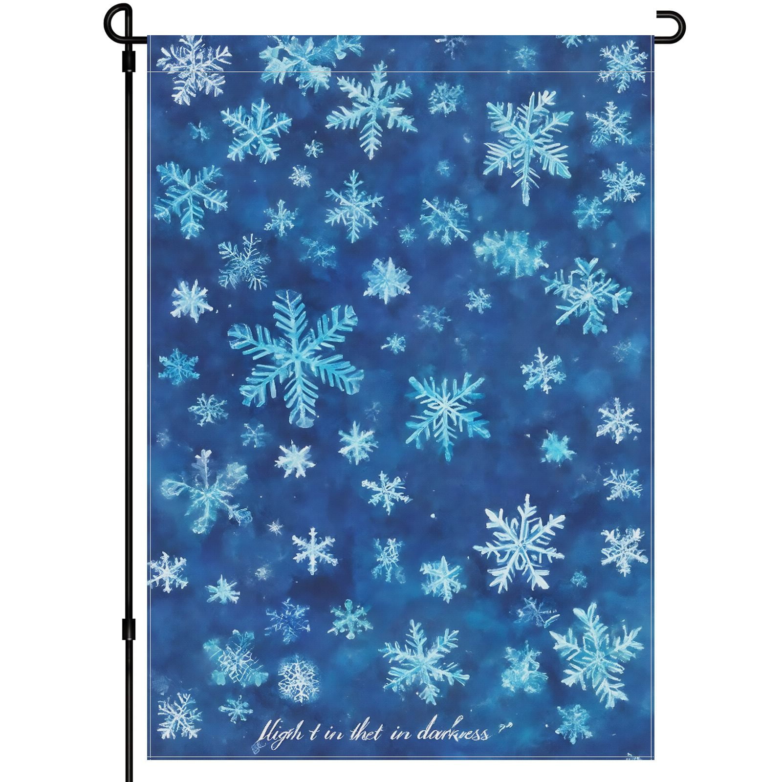 Winter Yard Flags for Backyard Outdoor Garden Decoration 28x40in ...