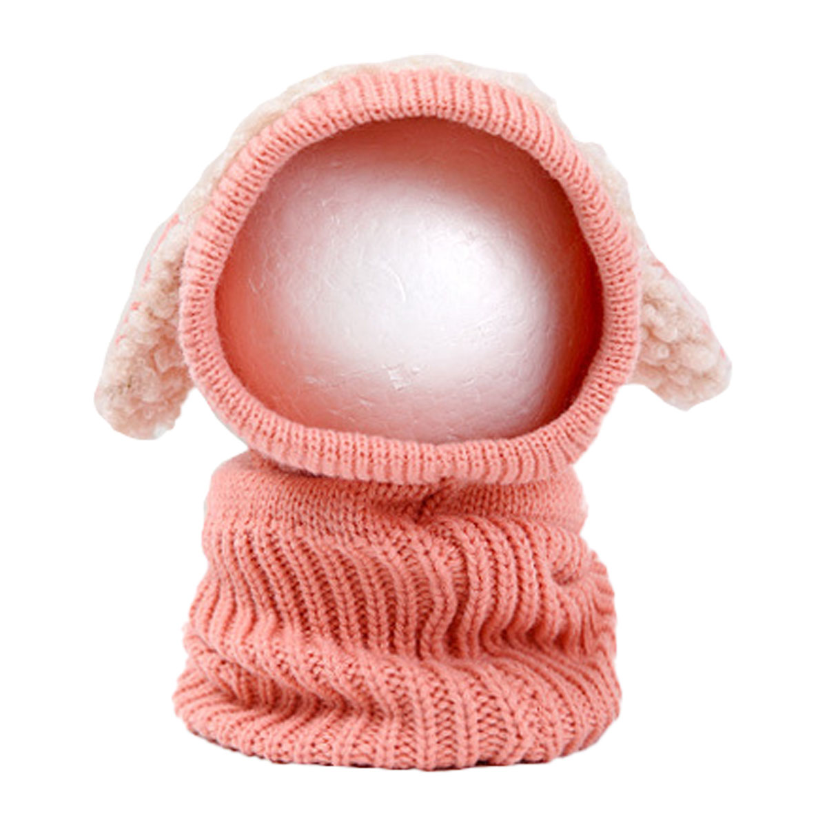 Winter ear caps for young children dense plush beanie warm hat cute ...