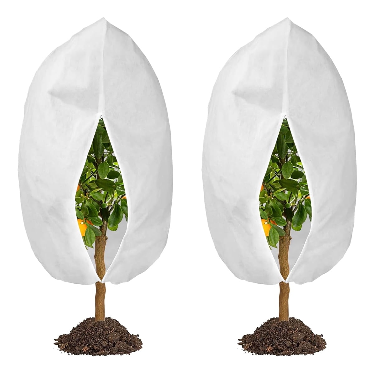 Winter protection for plants, with zipper, for balcony plants - Walmart.com