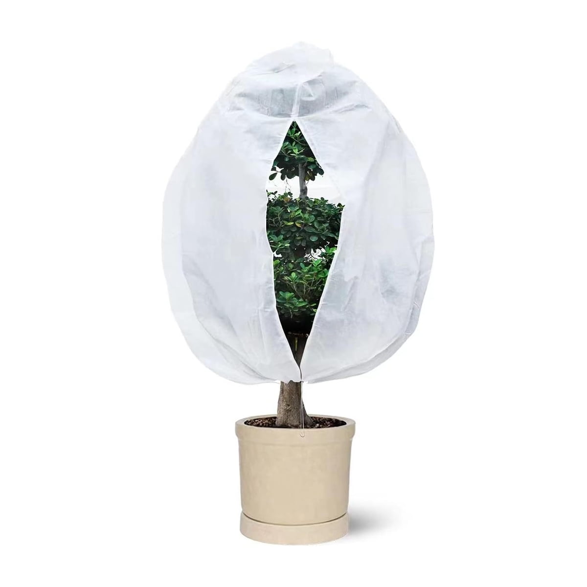 Winter protection for plants, with zipper, for balcony plants - Walmart.com