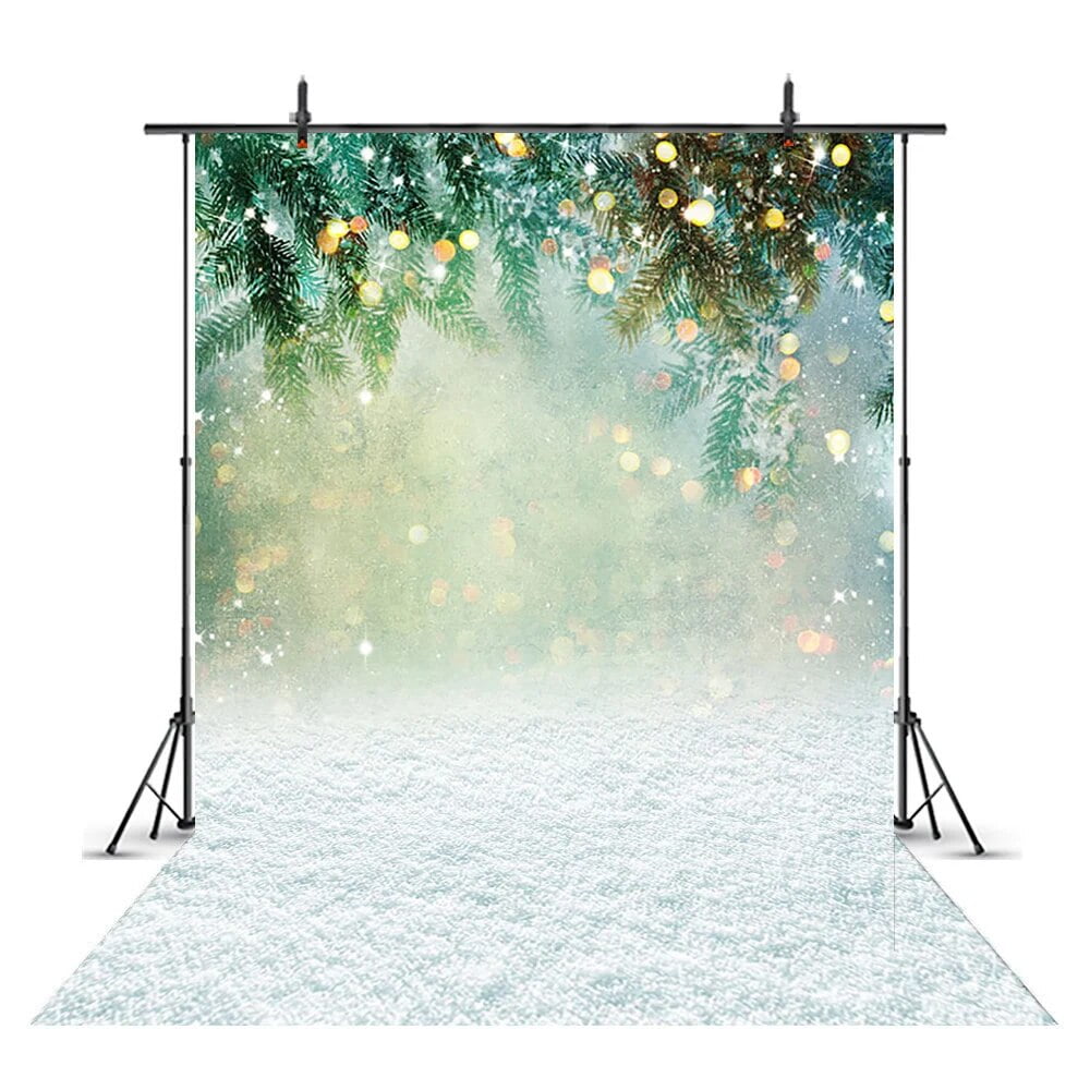 Winter wonderland background for photography Christmas Tree Backdrop ...