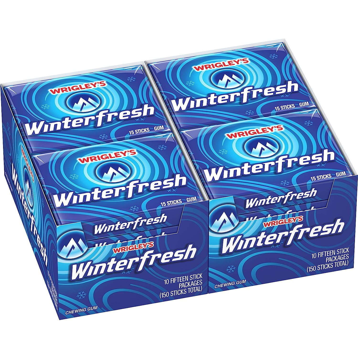 Winterfresh Gum, 15-Stick Slim Packs (Pack of 20) - Walmart.com