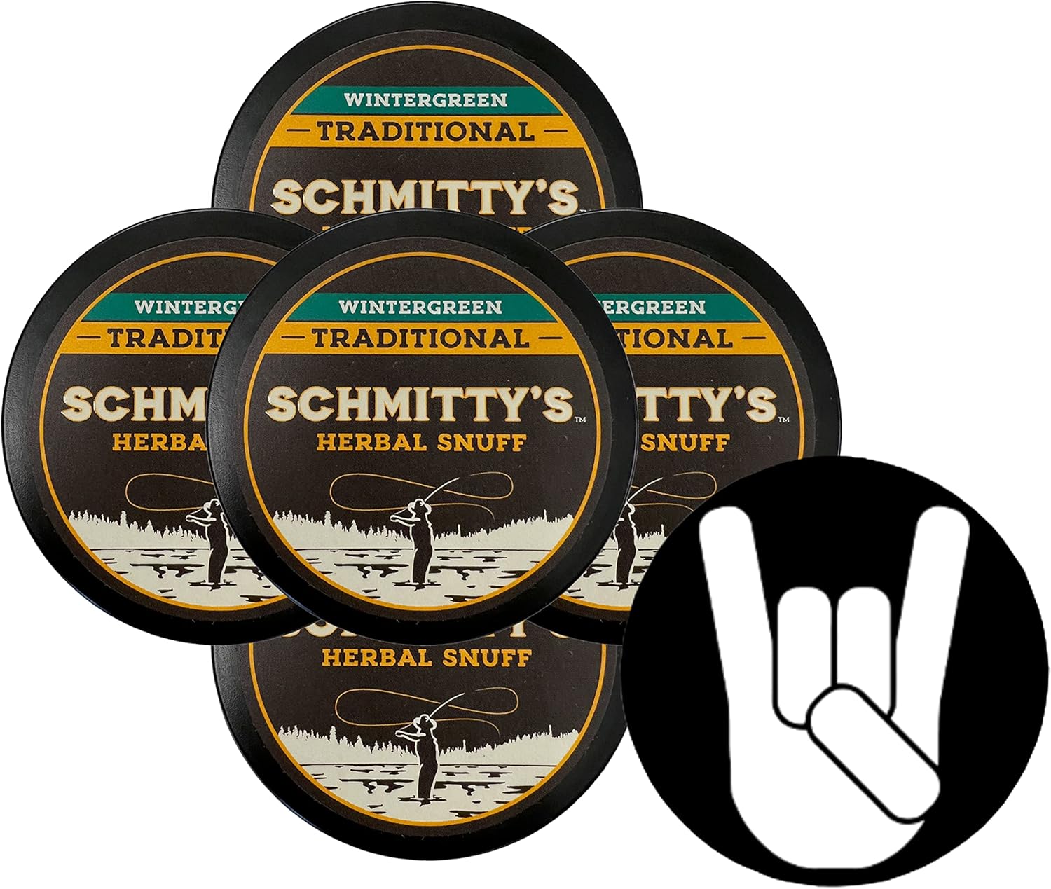 Wintergreen 5 Cans with DC Crafts Nation Skin Can Cover - Metal ...