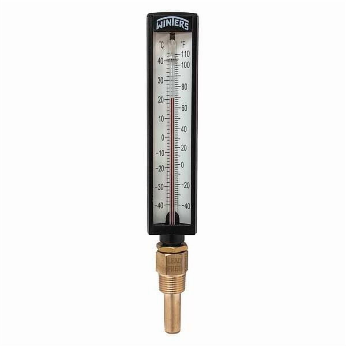 Winters Thermometer,Analog,30 to 240 deg,3/4in TAS132LF. - Walmart.com