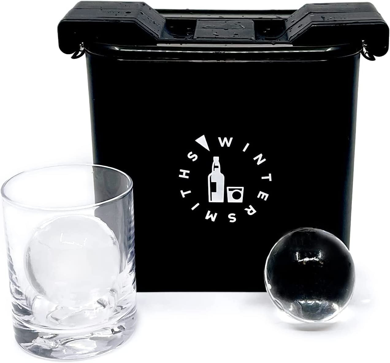 Wintersmiths Ice Baller Double - Crystal-Clear Ice Ball Mold - Walmart.com