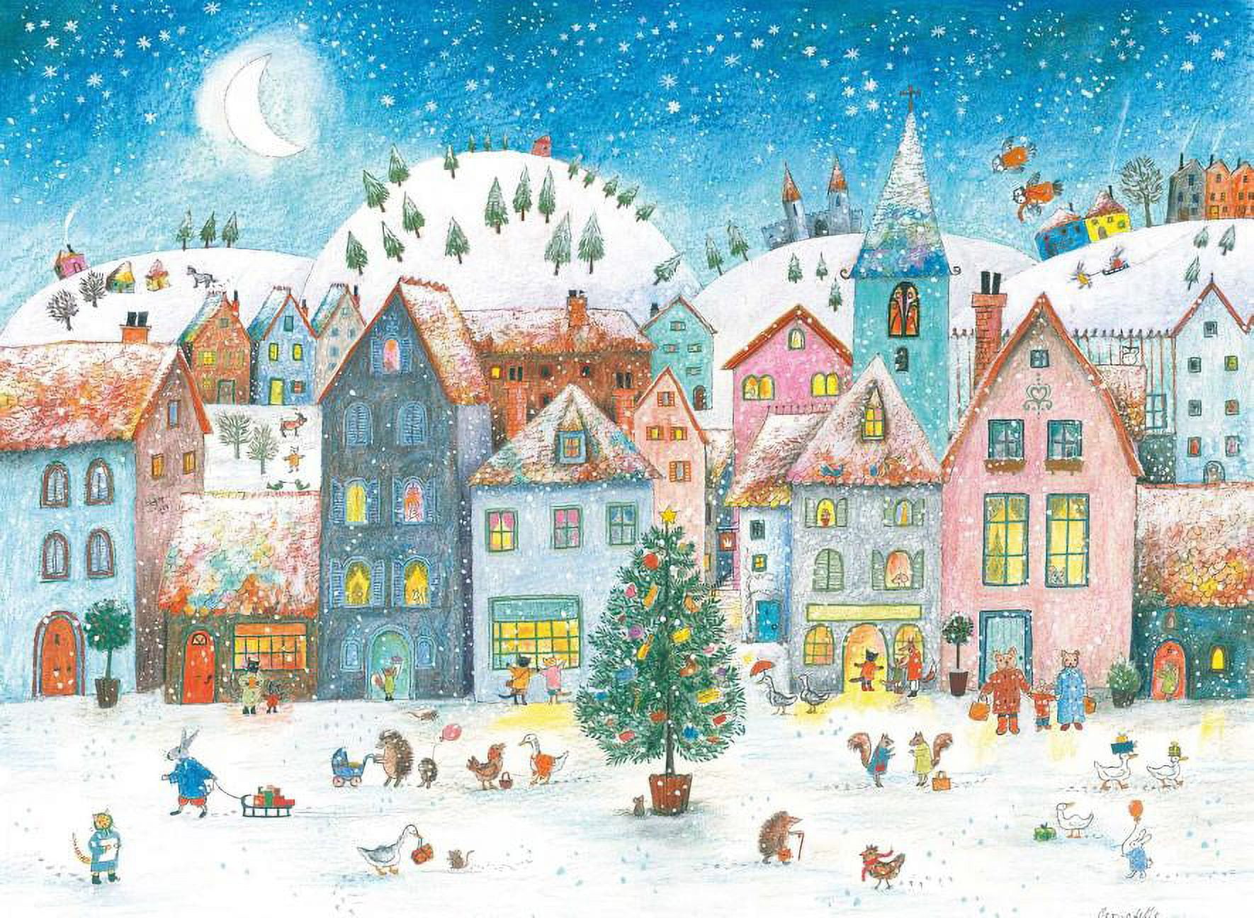 Wintervillage Advent Calendar - Walmart.com