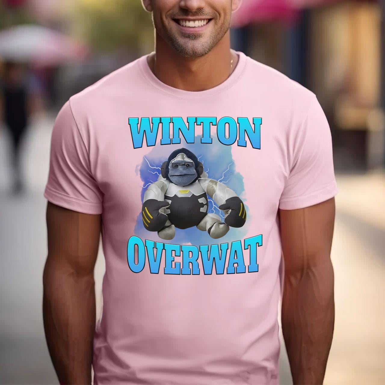 Winton Overwat Meme Funny Gaming Shirt - Walmart.com