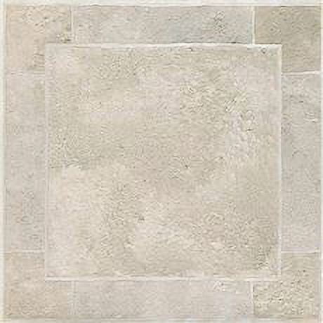 Winton Self-Adhesive Vinyl Floor Tile, Blue And Sand, 12X12 In., 1.1 Mm ...