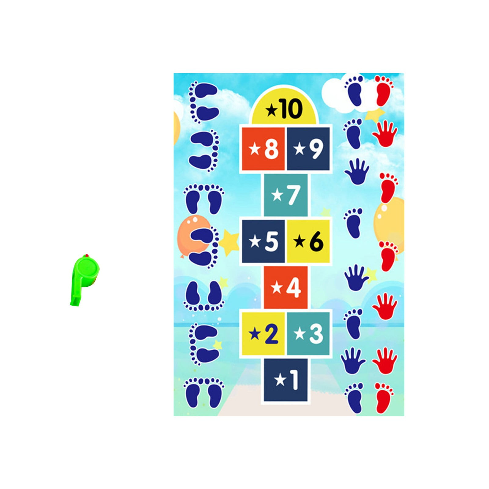 Winty Carpet,Floor Mat,Slide Hopscotch Games for Adults Hands and Feet ...