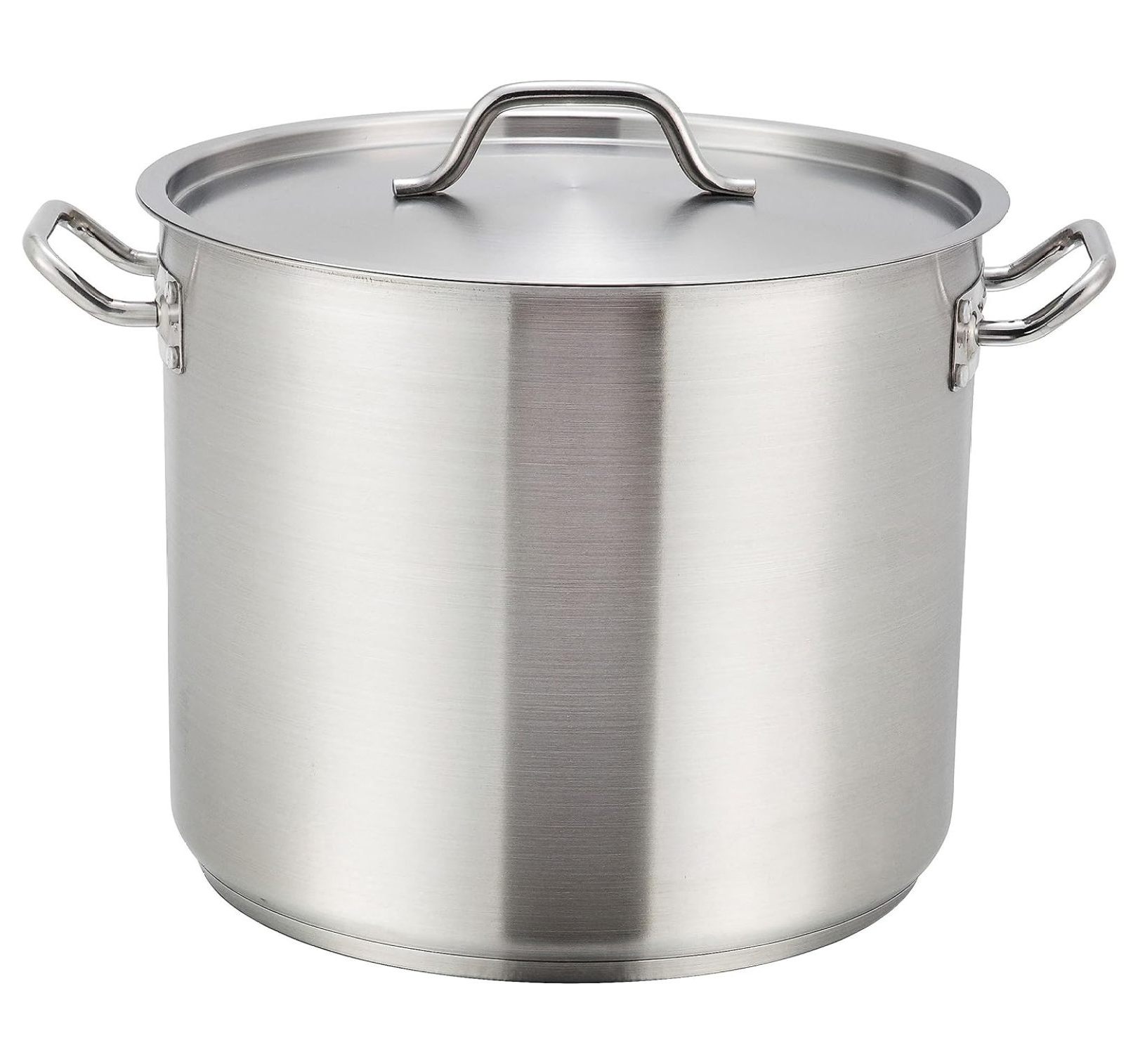 Winware Stainless 20-Quart Steel Stock Pot with Cover, Silver - Walmart.com