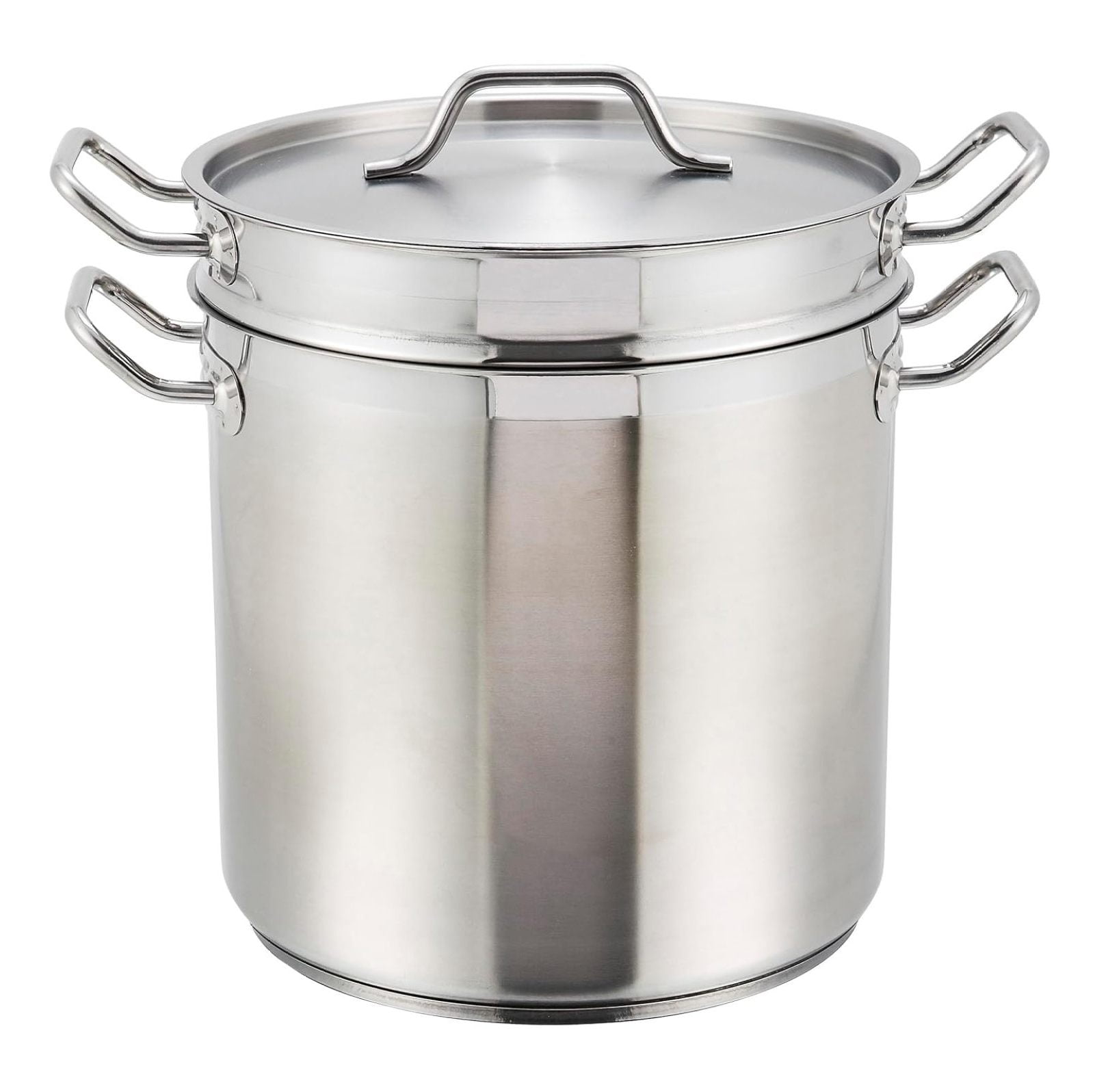 Winware Stainless 8 Quart Double Boiler with Cover - Walmart.com