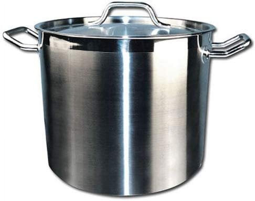 Winware Stainless Steel 32 Quart Stock Pot with Cover - Walmart.com
