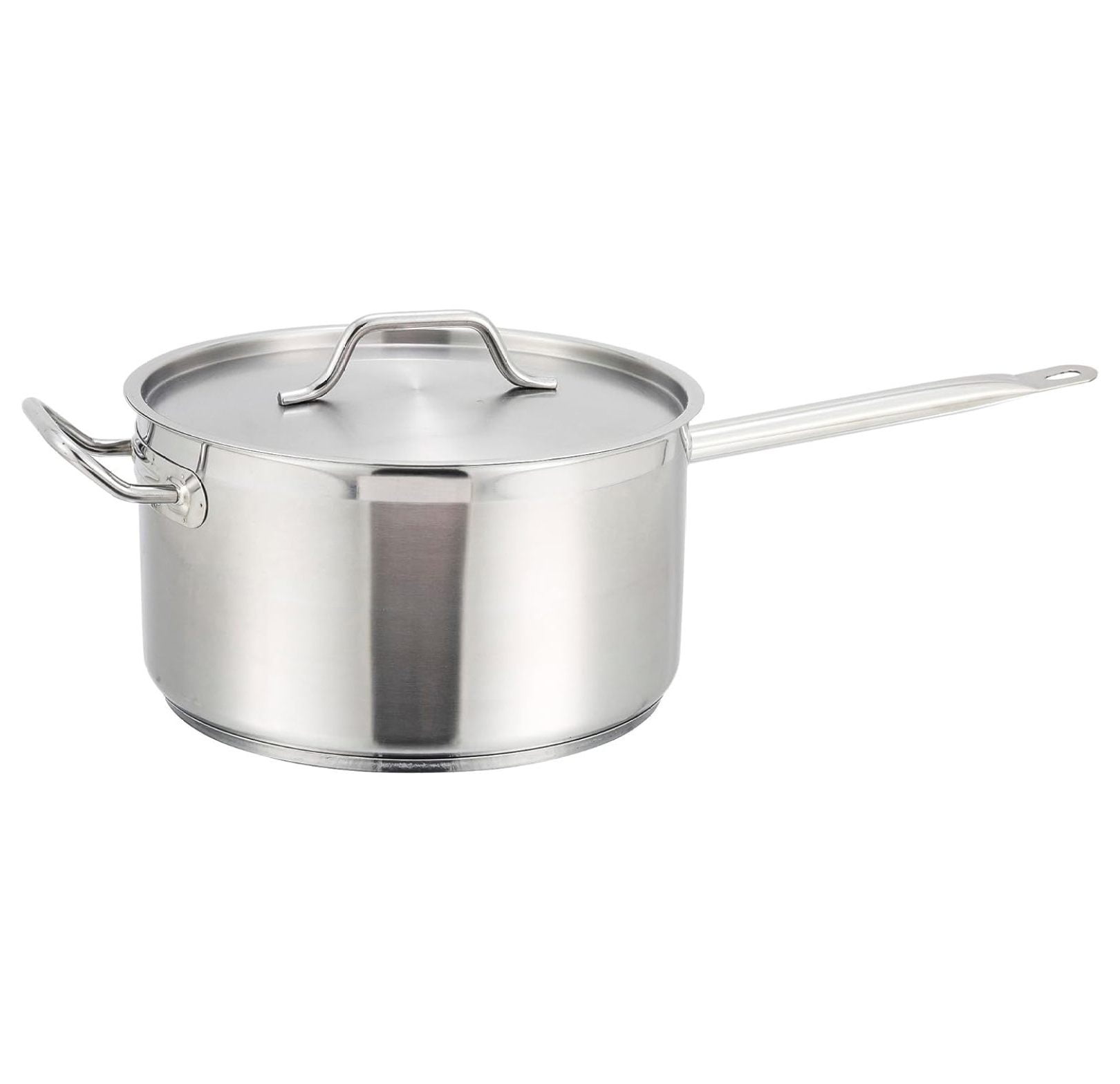 Winware Stainless Steel 7 Quart Sauce Pan with Cover - Walmart.com