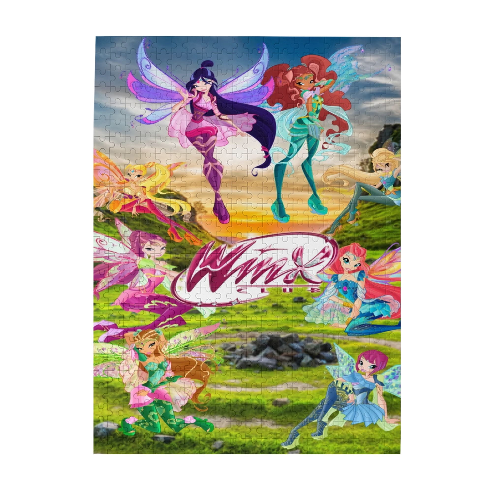 Winx Club 1000 Piece Jigsaw Puzzle for Adults Kids, Challenging Puzzle ...