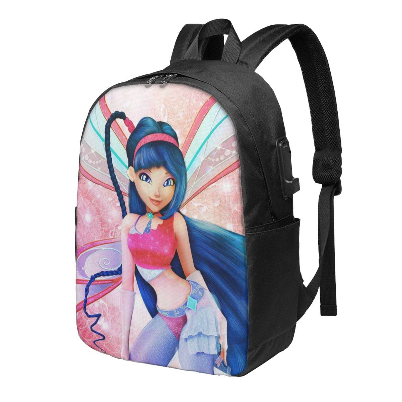 Winx Club Backpack Book Bags Casual Daypack For Travel Work Office ...