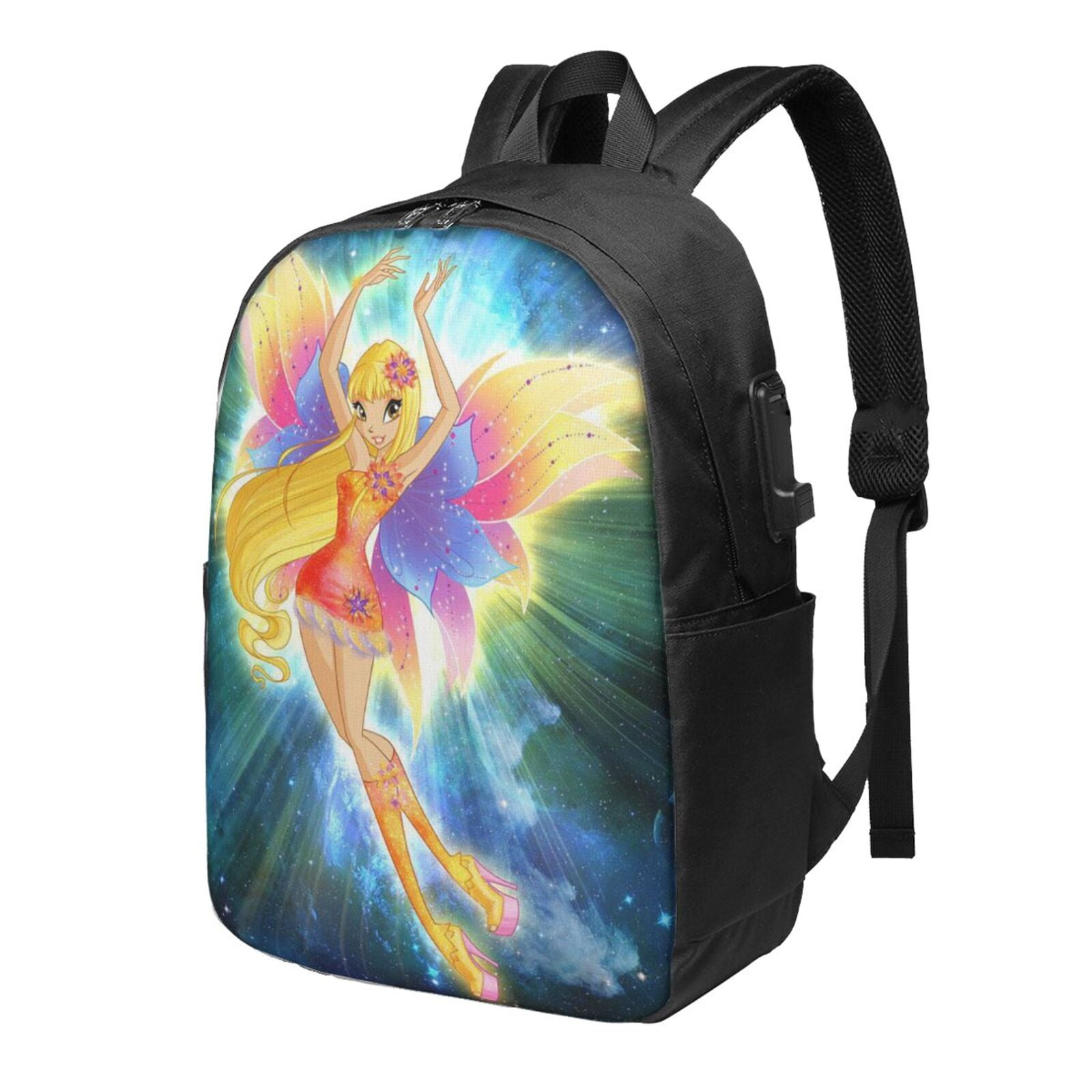 Winx Club Backpack Book Bags Casual Daypack For Travel Work Office ...