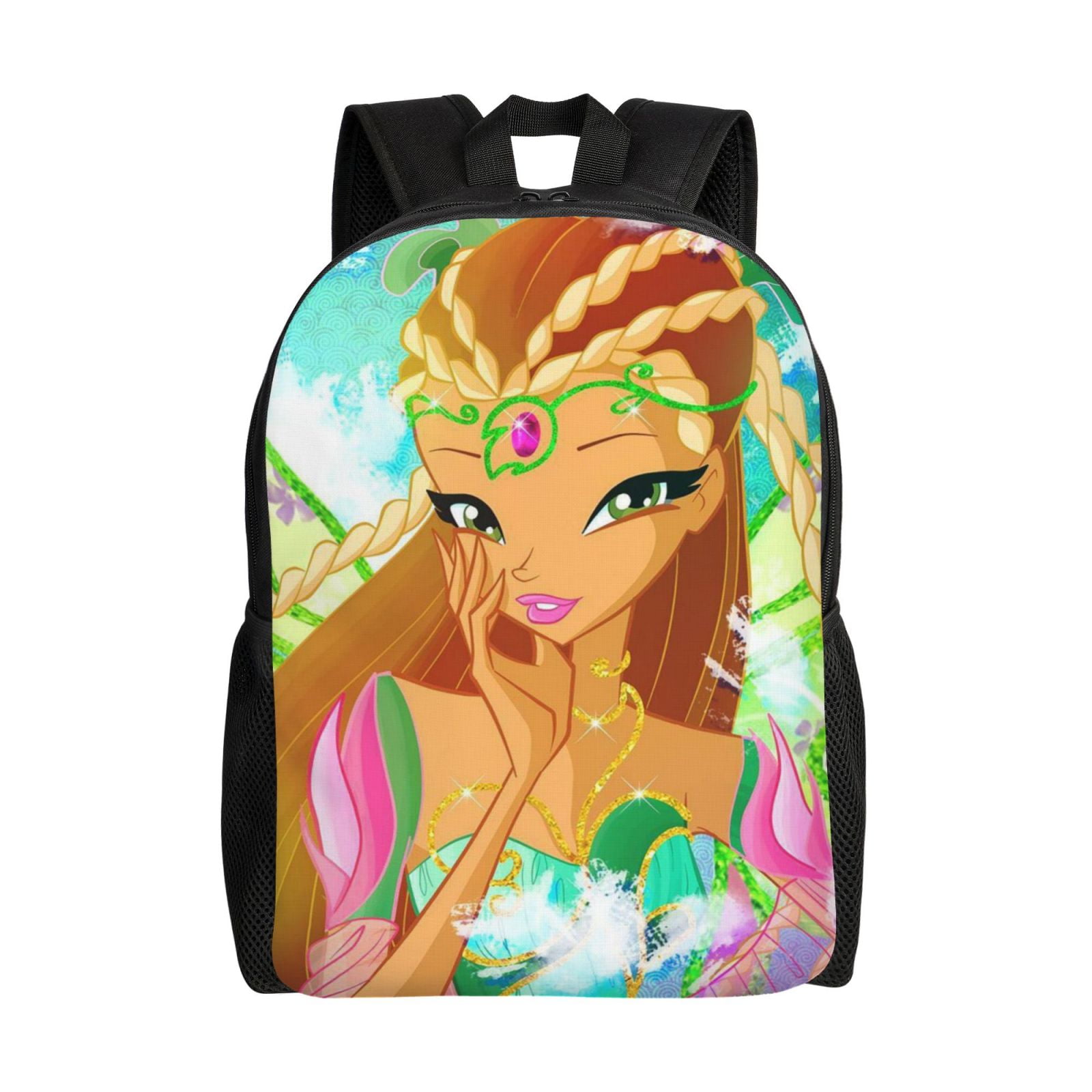 Winx Club Backpack Book Bags Casual Daypack For Travel Work Office ...