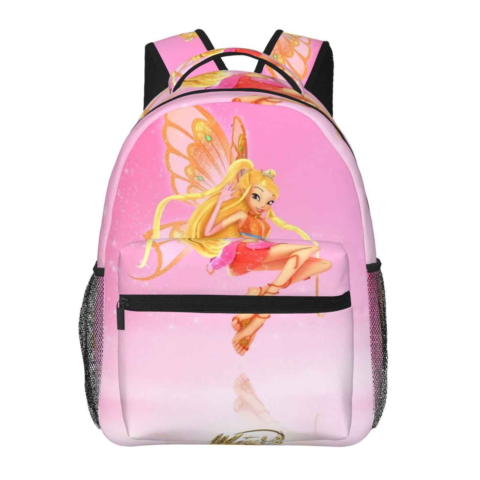 Winx Club Backpack Cartoon Lightweight Laptop Bookbag College Travel ...