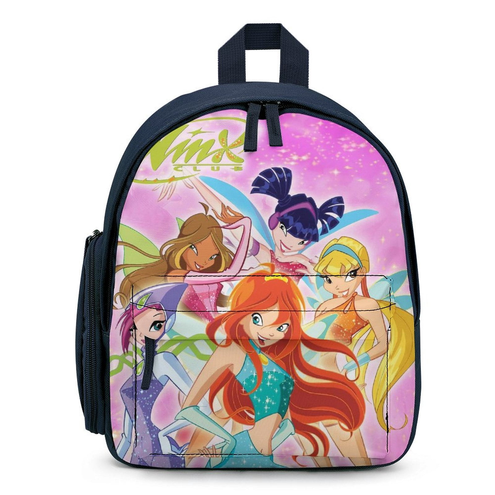 Winx Club Backpack Cute Lightweight Small Laptop Bag Daypack Durable ...