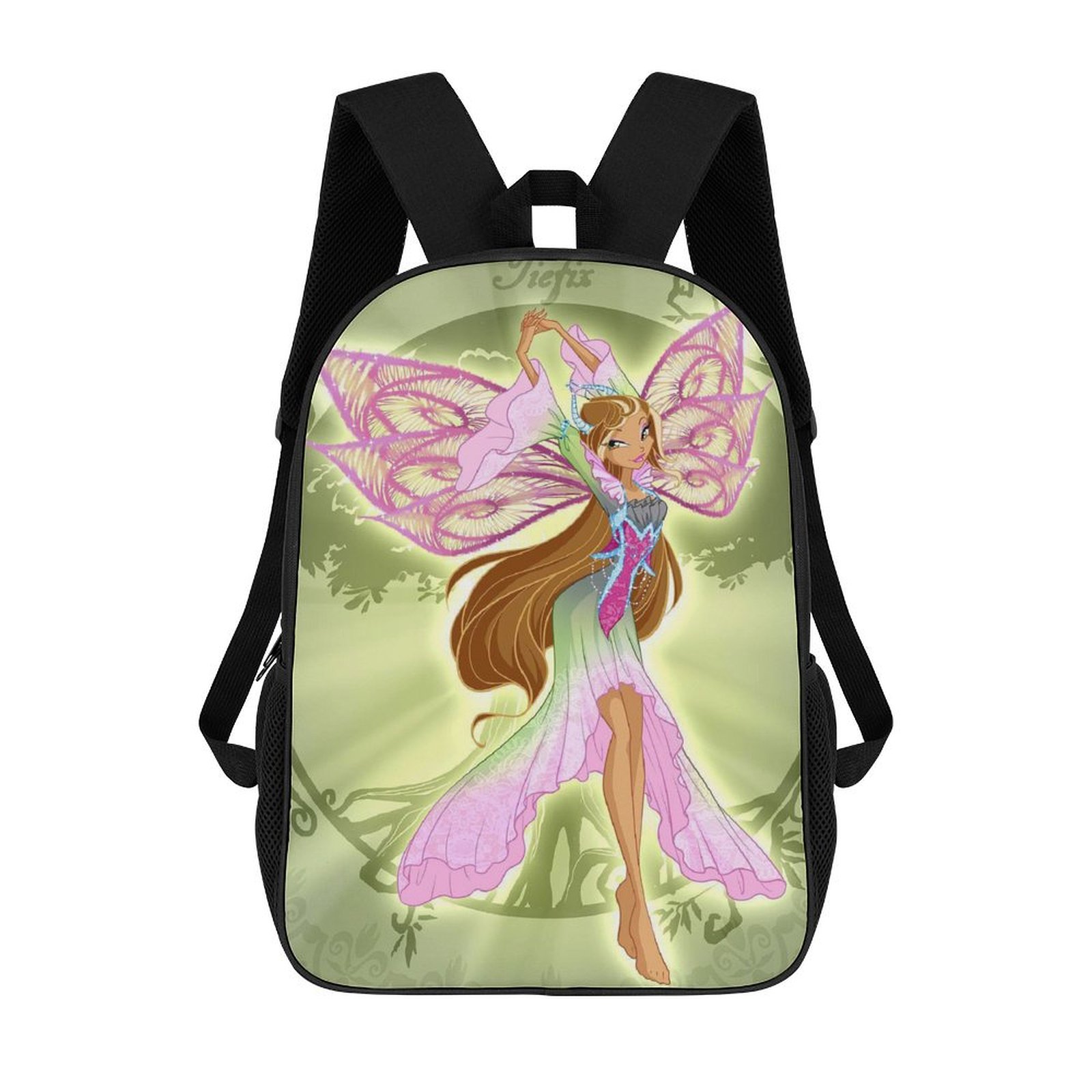 Winx Club Backpacks 17 Inch Bookbag Casual Daypack Backpacks for Travel ...