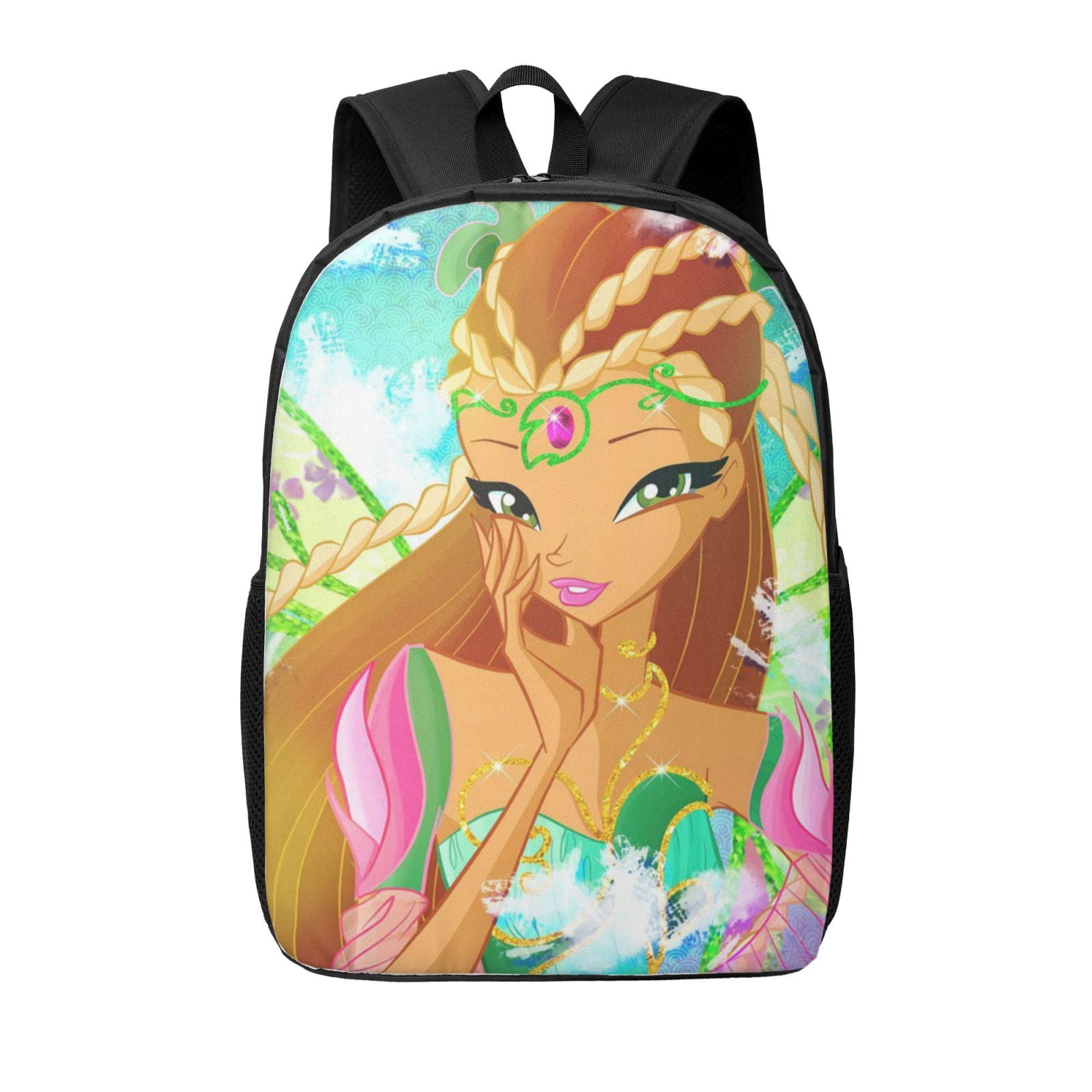 Winx Club Backpacks Bookbag Casual Daypack Backpacks for Travel Hiking ...