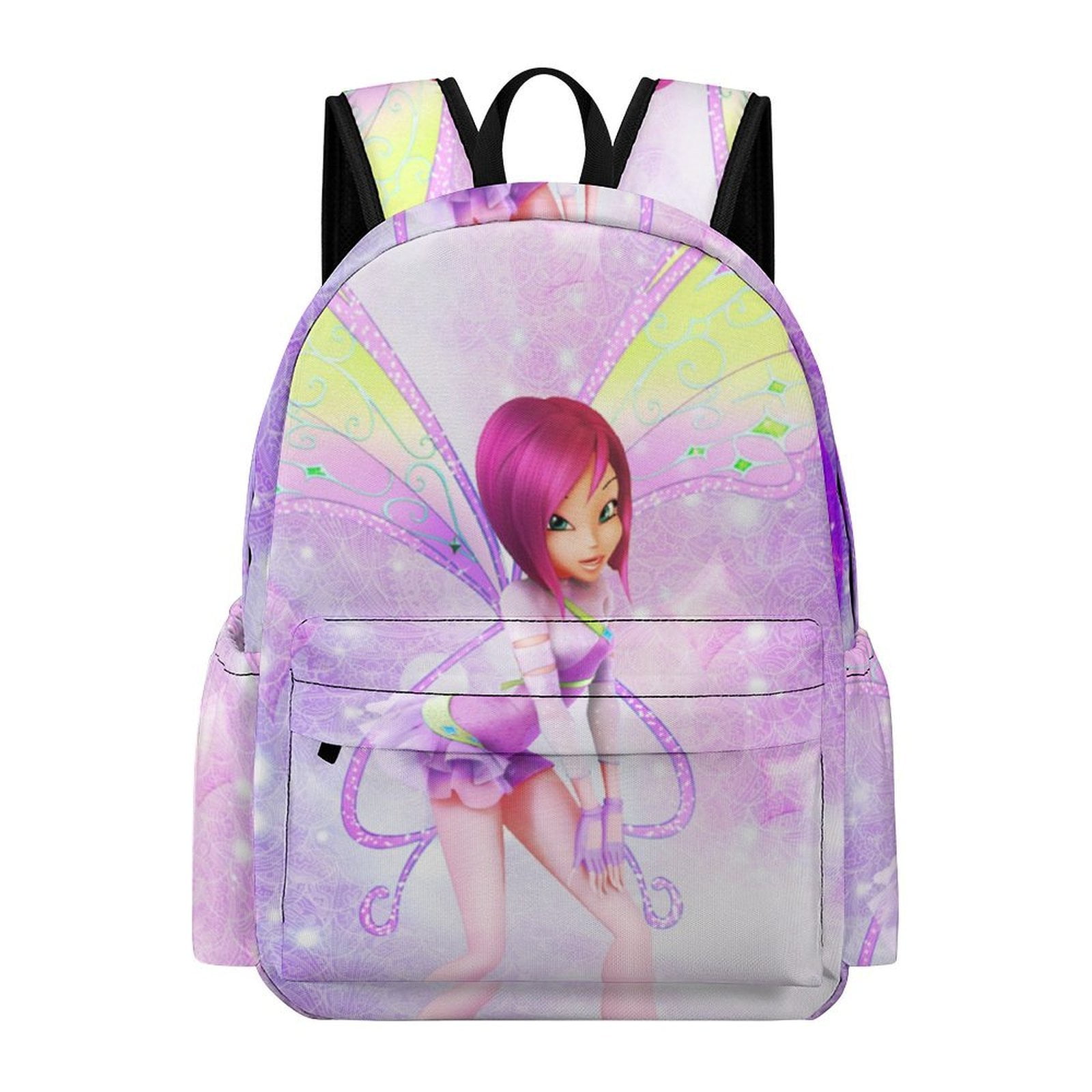 Winx Club Backpacks Bookbag Casual Daypack Backpacks for Travel Work ...