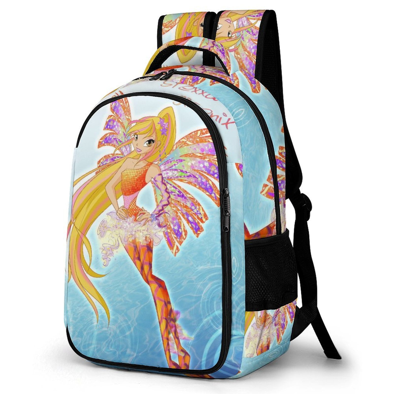 Winx Club Backpacks Bookbag Casual Daypack Backpacks for Travel Work ...