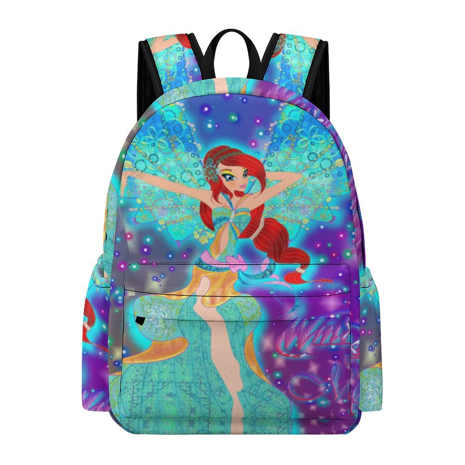 Winx Club Backpacks Bookbag Casual Daypack Backpacks for Travel Work ...