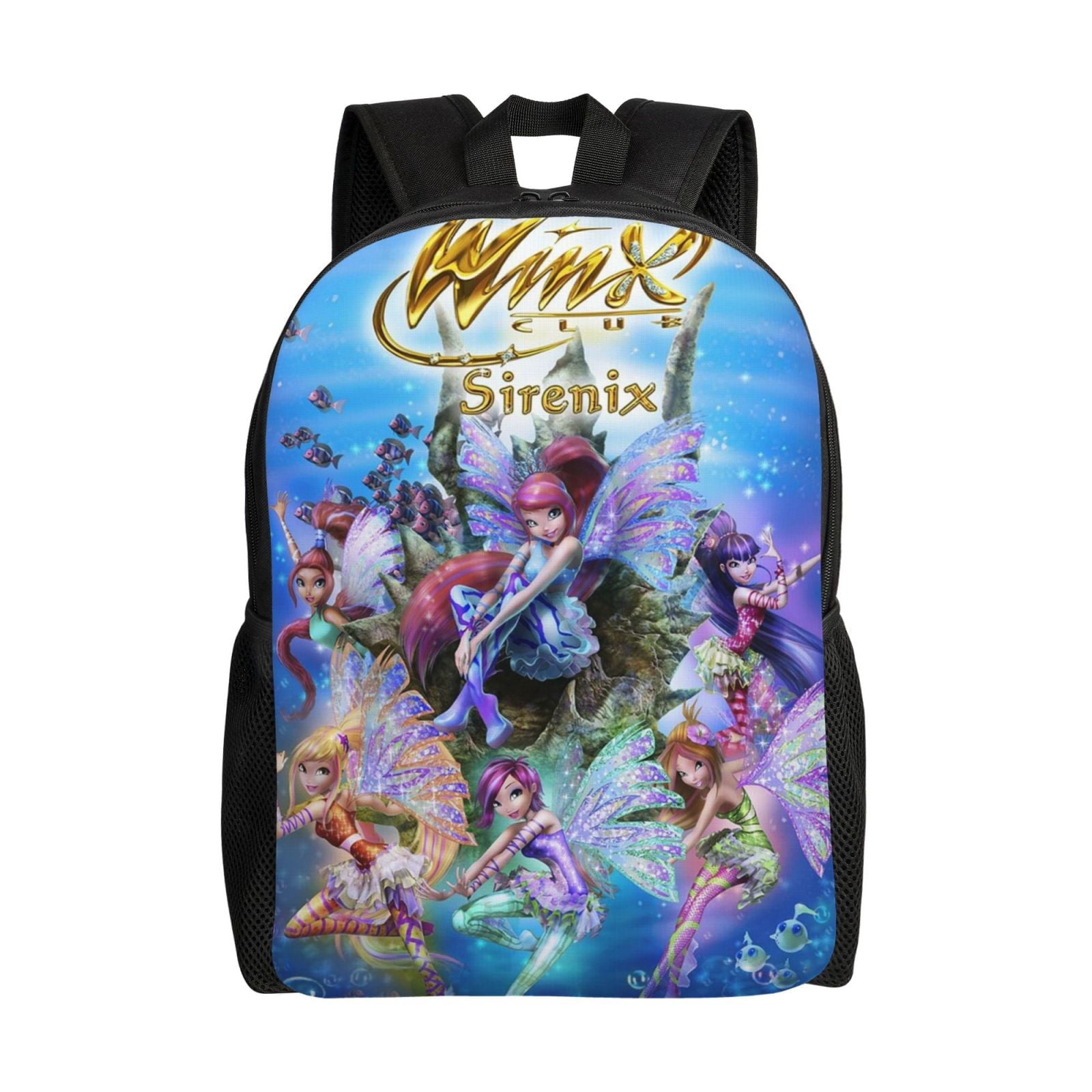 Winx Club Backpacks Bookbag Casual Daypack Backpacks for Travel Work ...