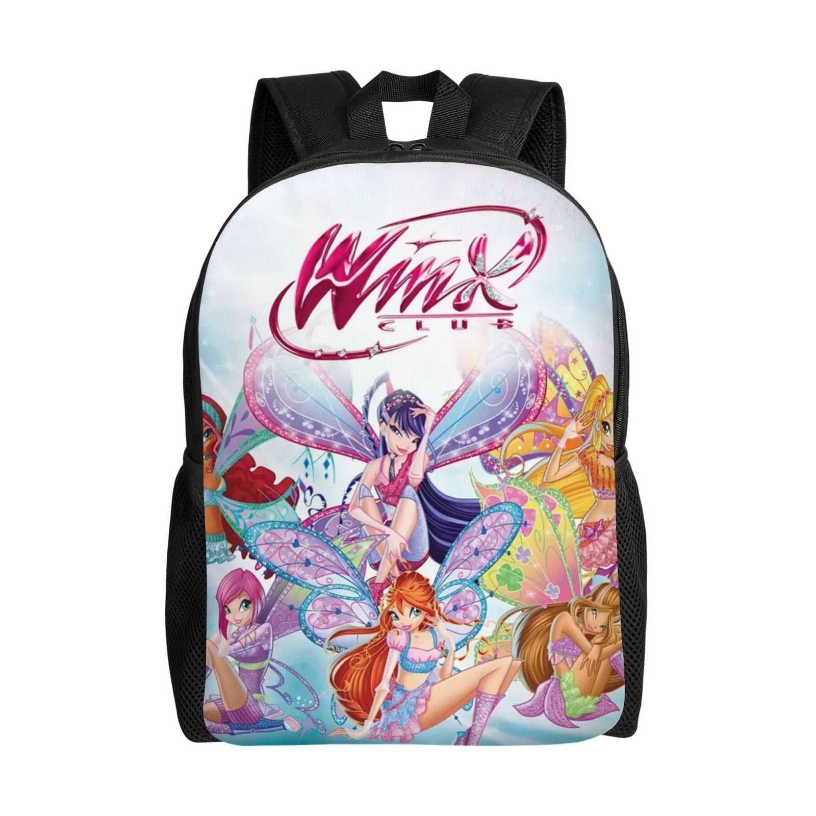 Winx Club Backpacks Bookbag Casual Daypack Backpacks for Travel Work ...