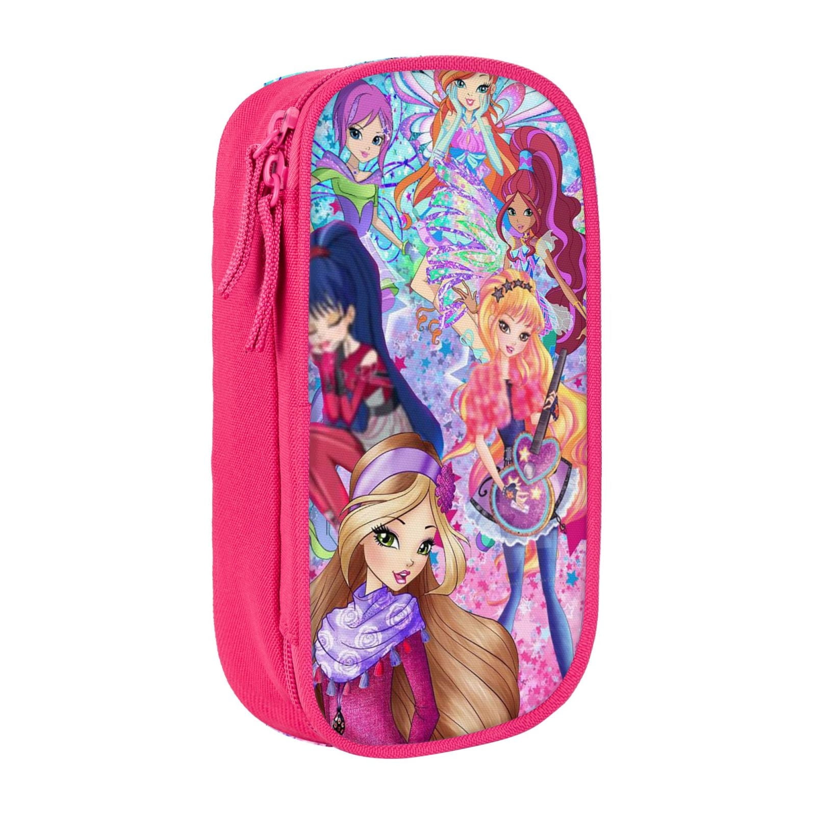 Winx Club Big Capacity Pencil Case, Large Storage Pencil Pouch Pen Case ...