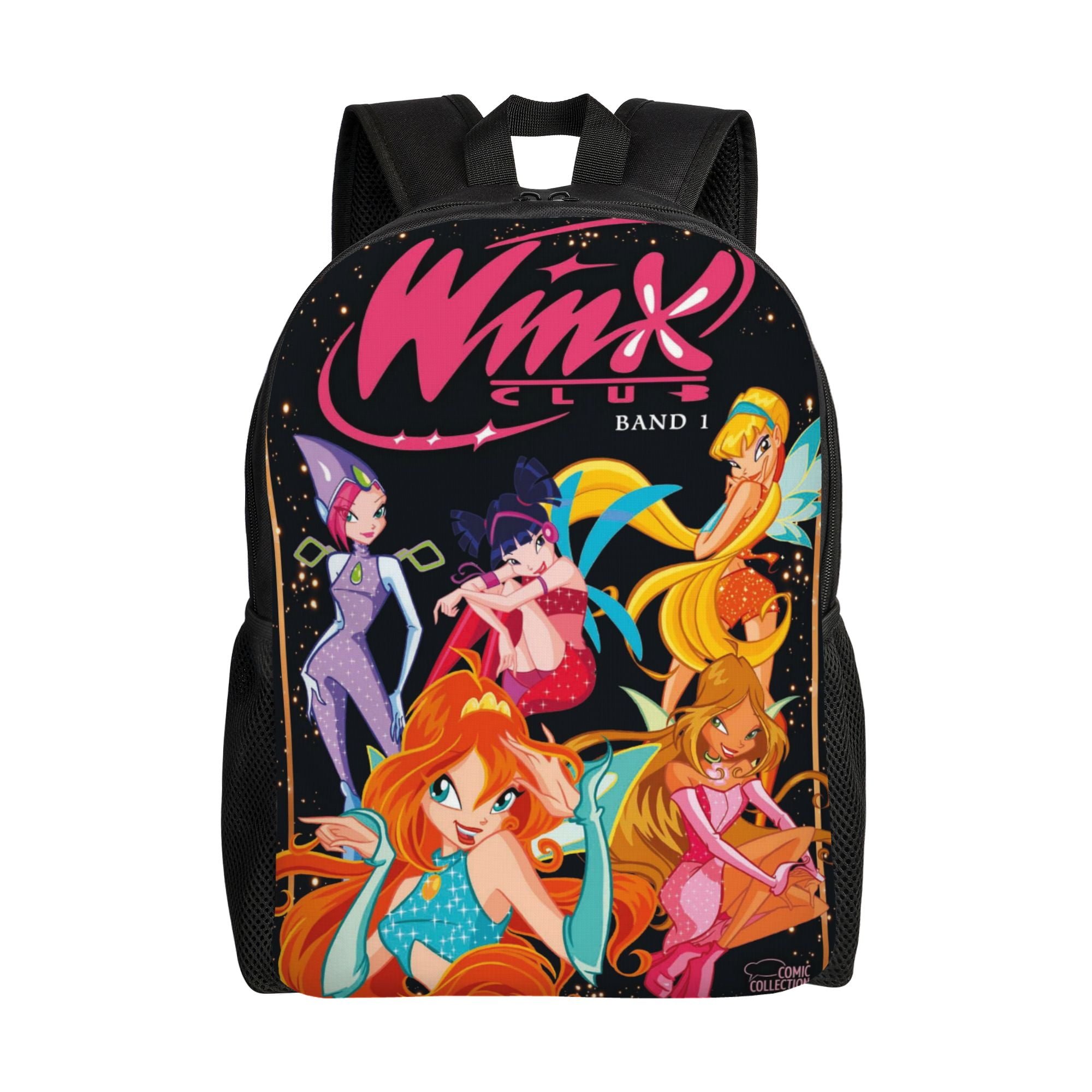 Winx Club Travel Backpack Back to Large Capacity Backpack, Backpack for ...