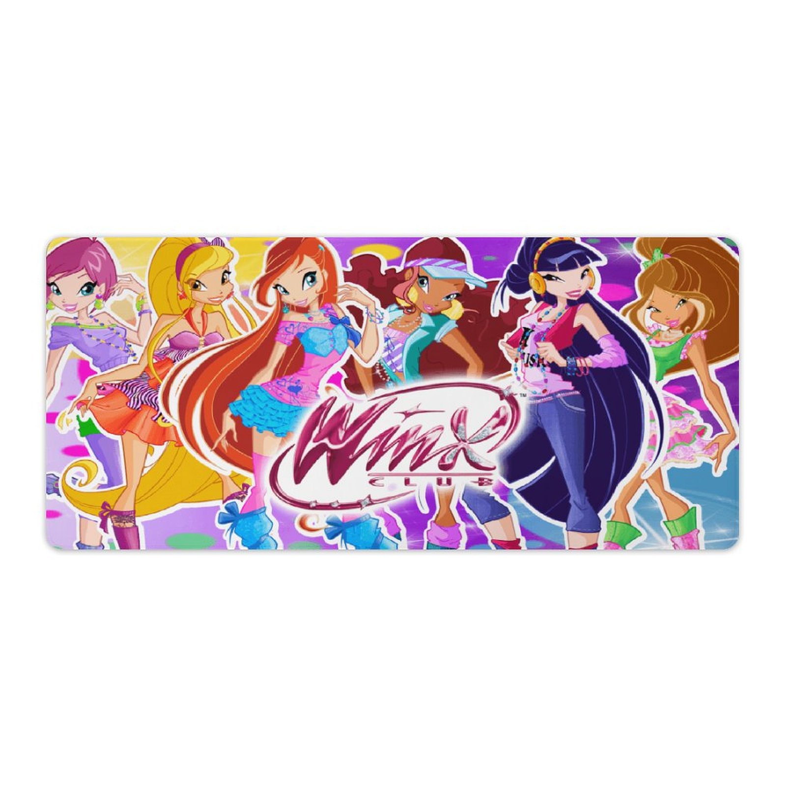 Winx Club Desk Mat, Large Mouse Pad Extended Gaming Mouse Pad Mat with ...