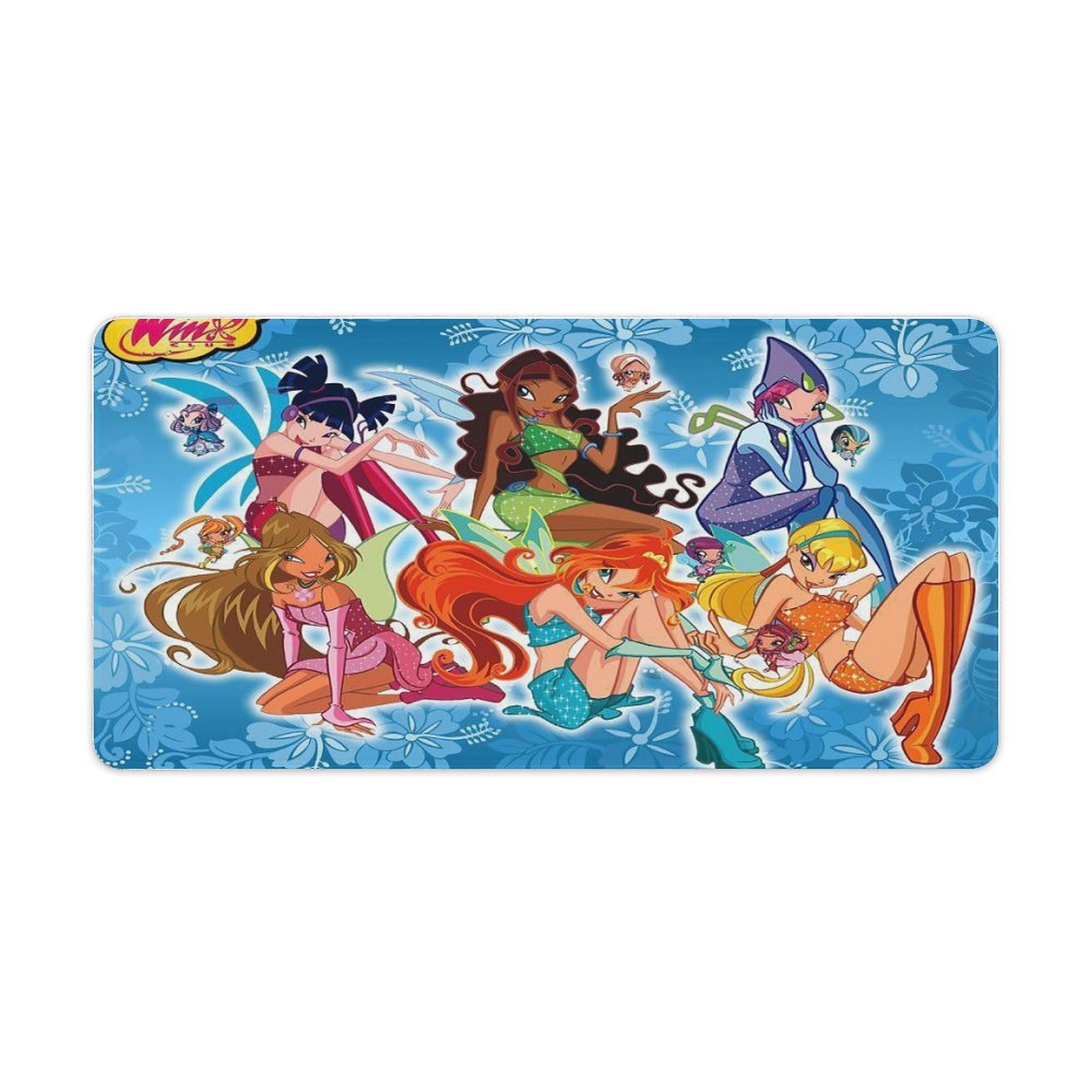 Winx Club Desk Mat, Large Mouse Pad Extended Gaming Mouse Pad Mat with ...
