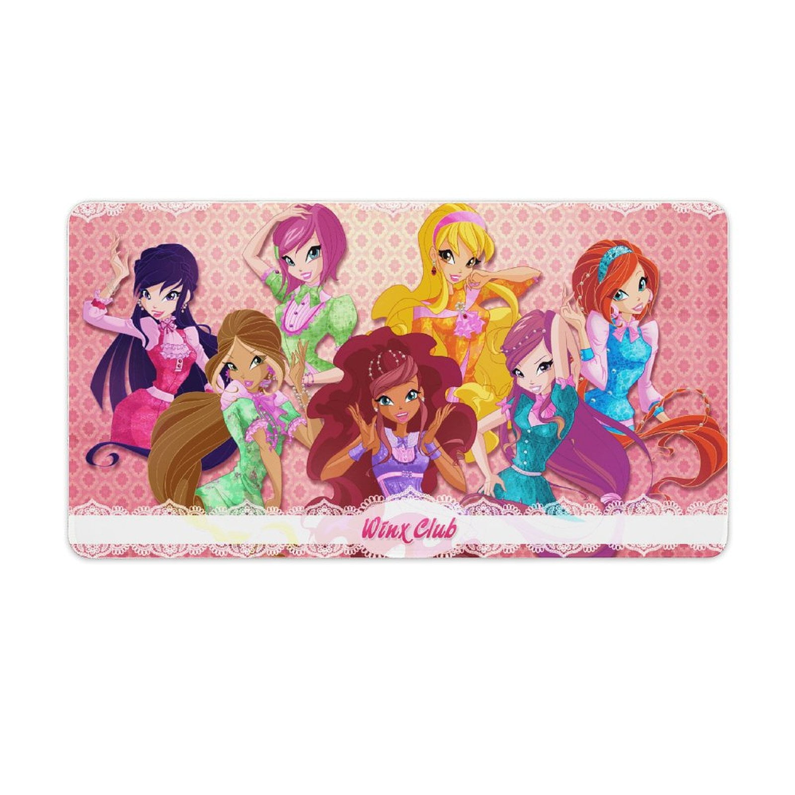 Winx Club Desk Mat, Large Mouse Pad Extended Gaming Mouse Pad Mat with ...